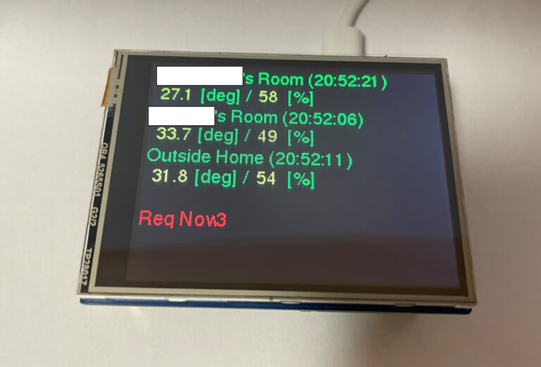 Raspberry Pi Pico WとSwitchBot APIで温湿度を見やすくした話【夏の自由工作】 | なりかくんのブログ